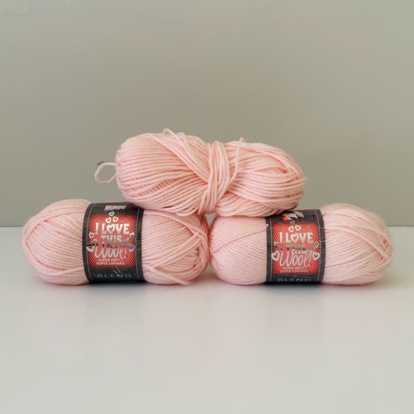 Hobby Lobby | Art | Hobby Lobby I Love This Wool Yarn Lot Soft Pink ...